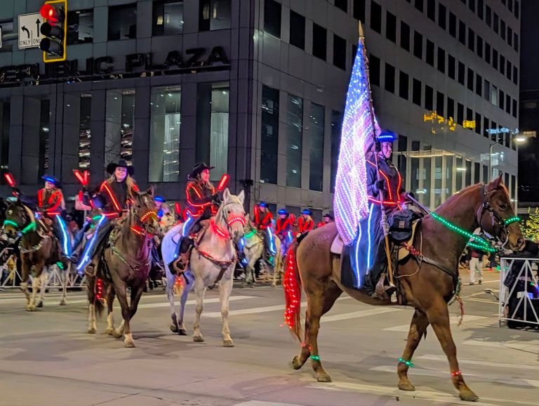 Denver Parade of Lights and Denver Christkindlmarket | Sherry Lachelle ...